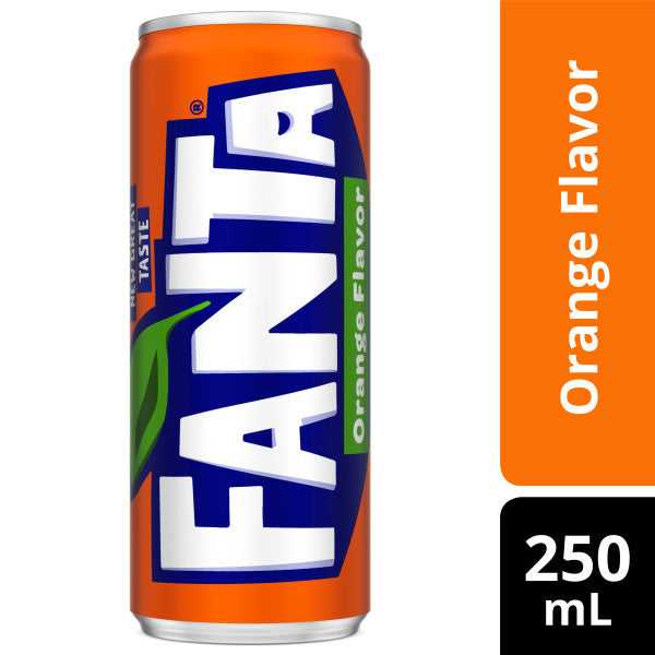 Buy Fanta Slim Can 250 ml Available Online at Best Price in Pakistan | QnE