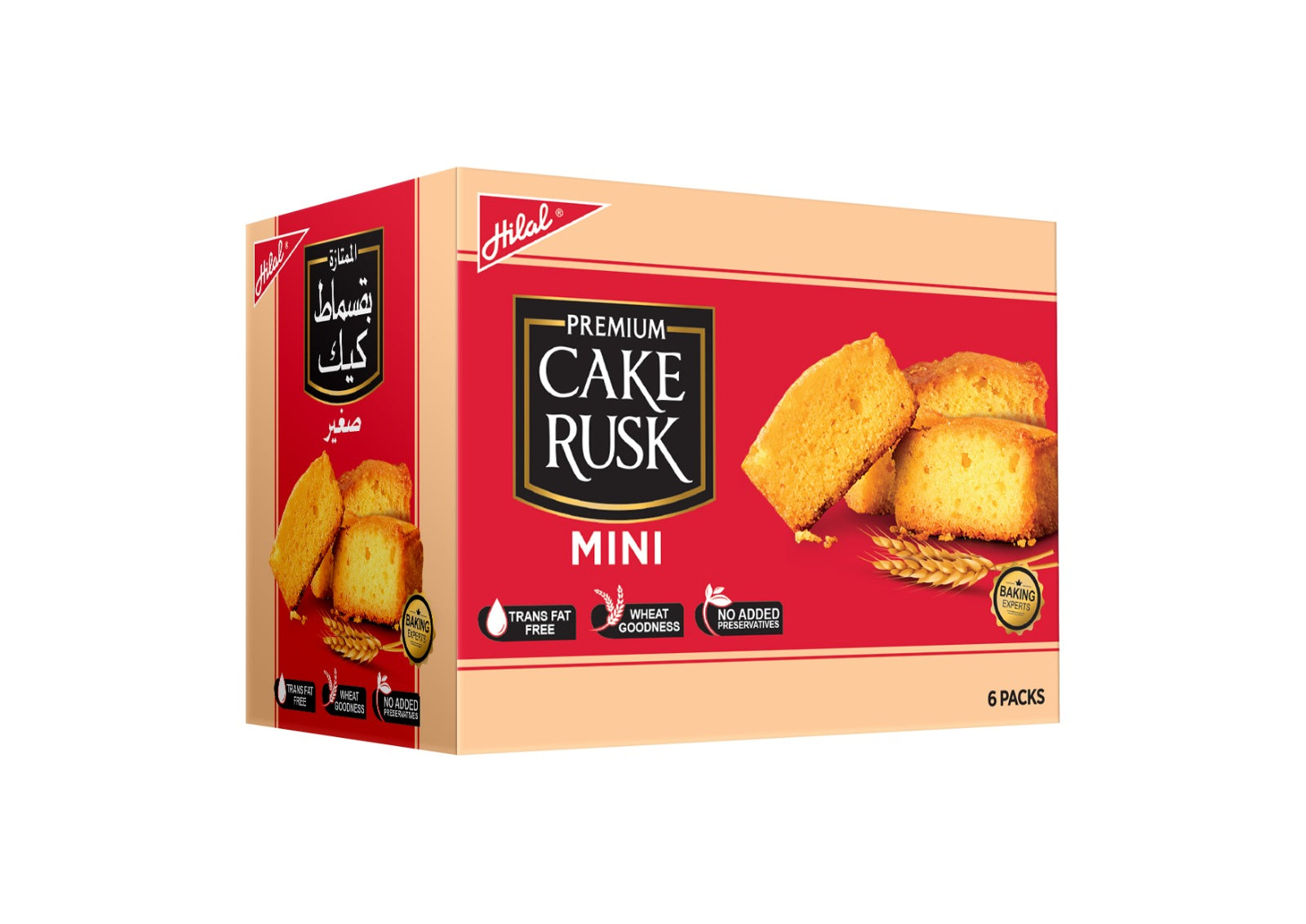 Hilal Cake Rusk Mini 6pcs Box – QnE