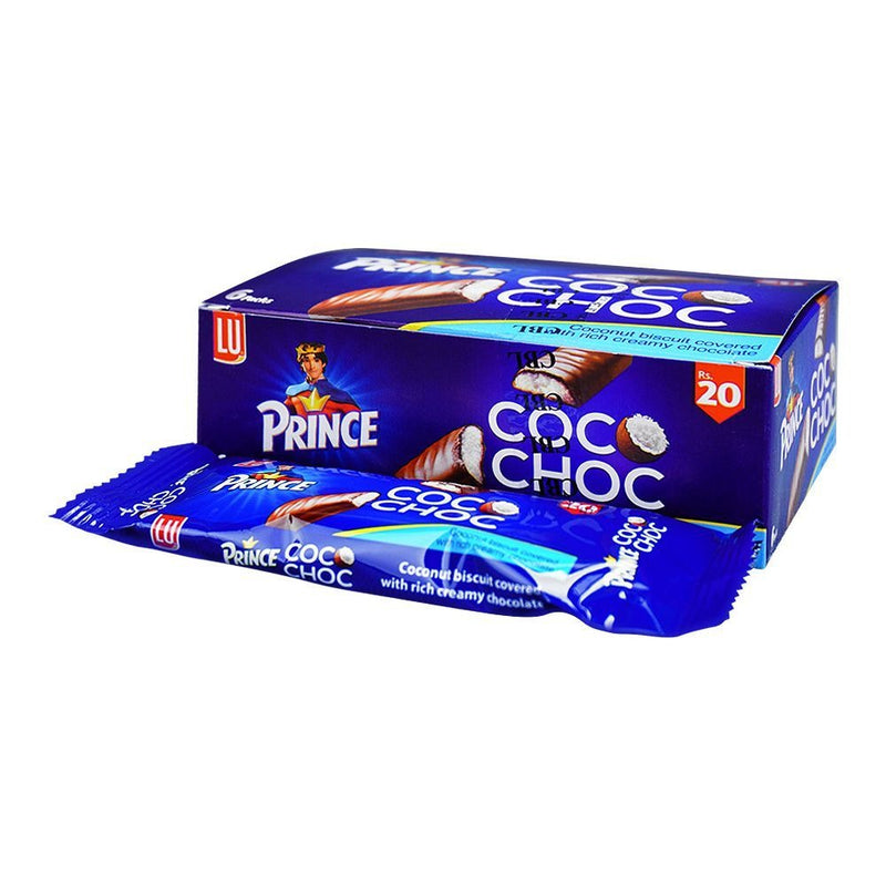 LU Prince Coco Choc Covered Biscuit Box