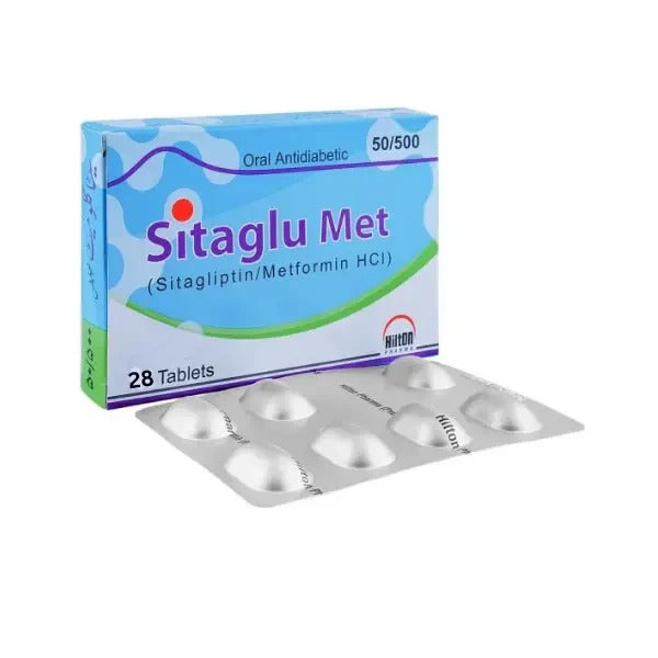 SITAGLU MET 50MG+500MG TABLETS 7S – QnE