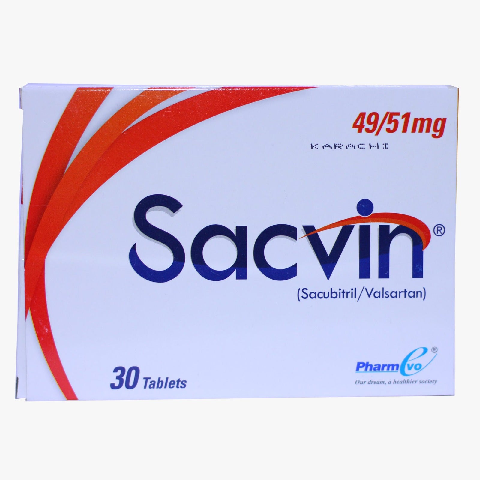 SACVIN 100MG TABLETS 10S – QnE