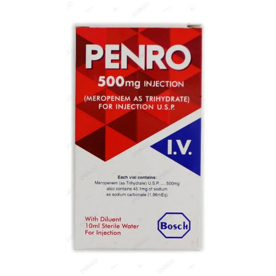 PENRO 500MG VIAL – QnE