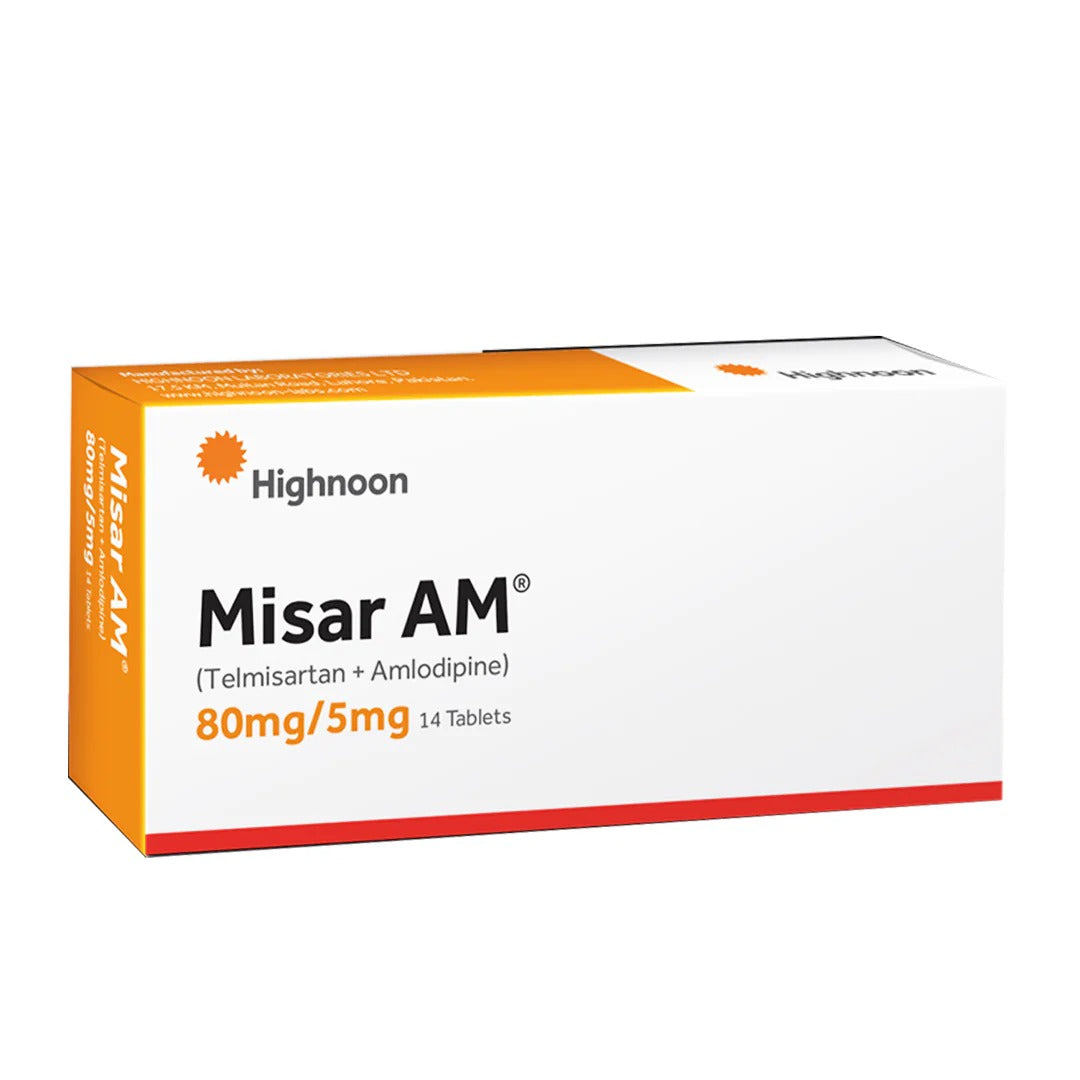 MISAR-AM 5MG+80MG TAB 20S – QnE