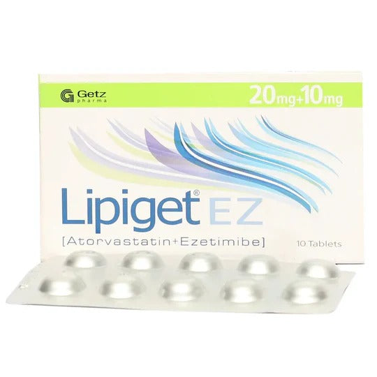 LIPIGET EZ 10MG 20MG TAB – QnE