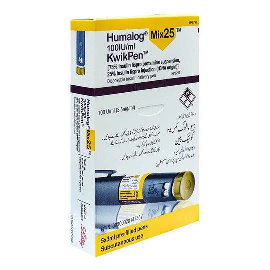 HUMALOG MIX 25 KWIKPEN – QnE