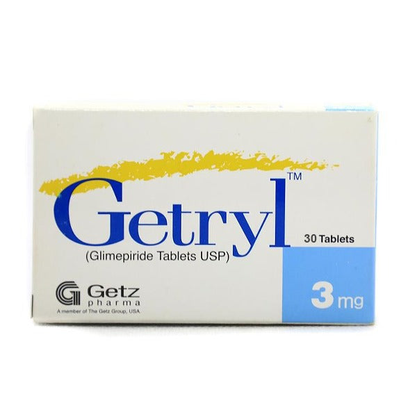 GETRYL 3 MG TAB 30S – QnE