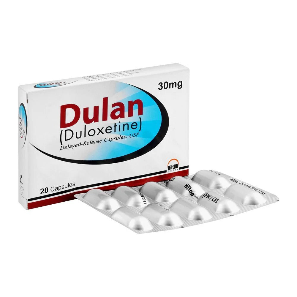 DULAN 30MG CAPSULES 10S NEW PACK – QnE
