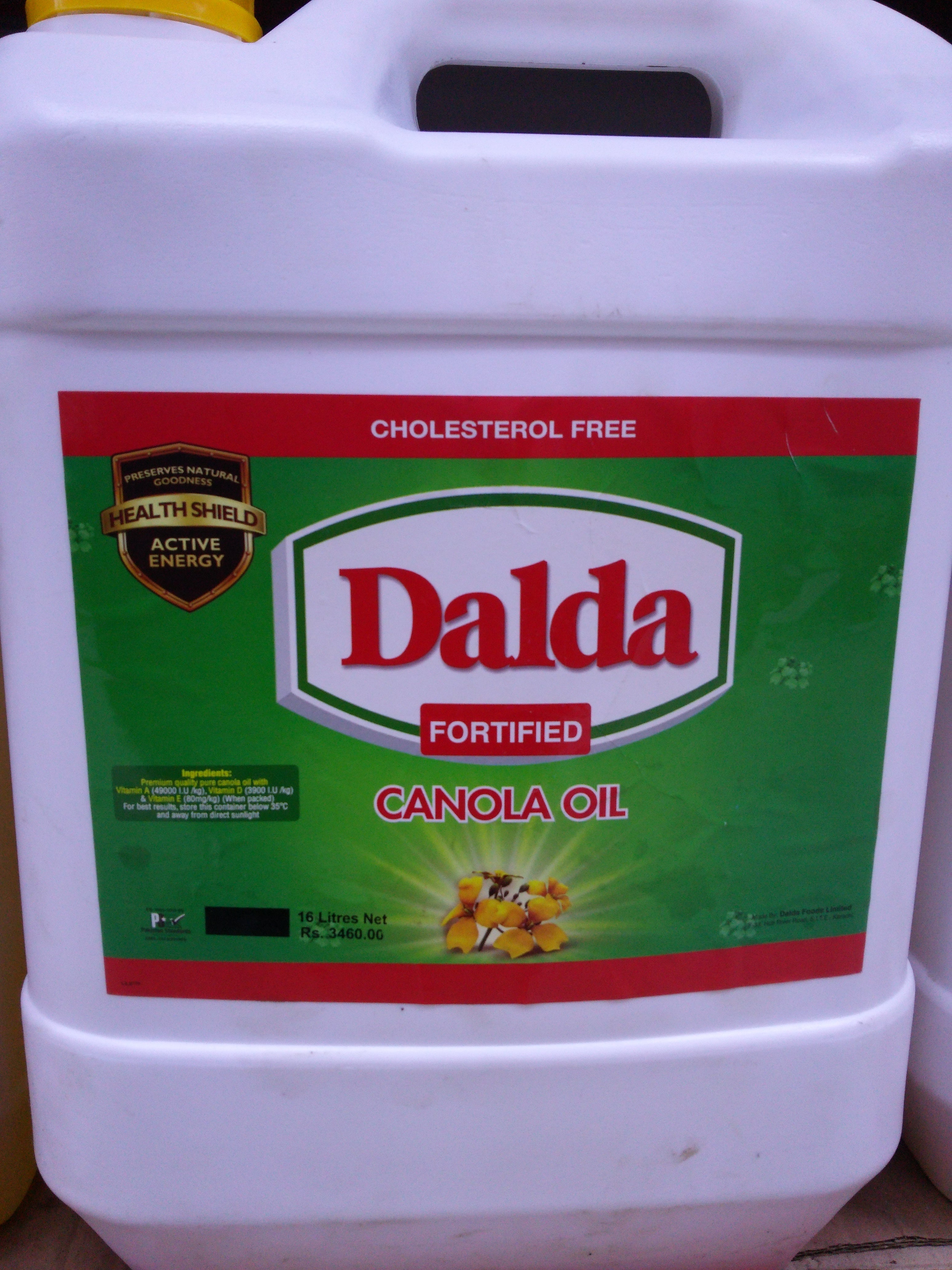 Buy Dalda canola oil 16litr can Available Online at Best Price in ...