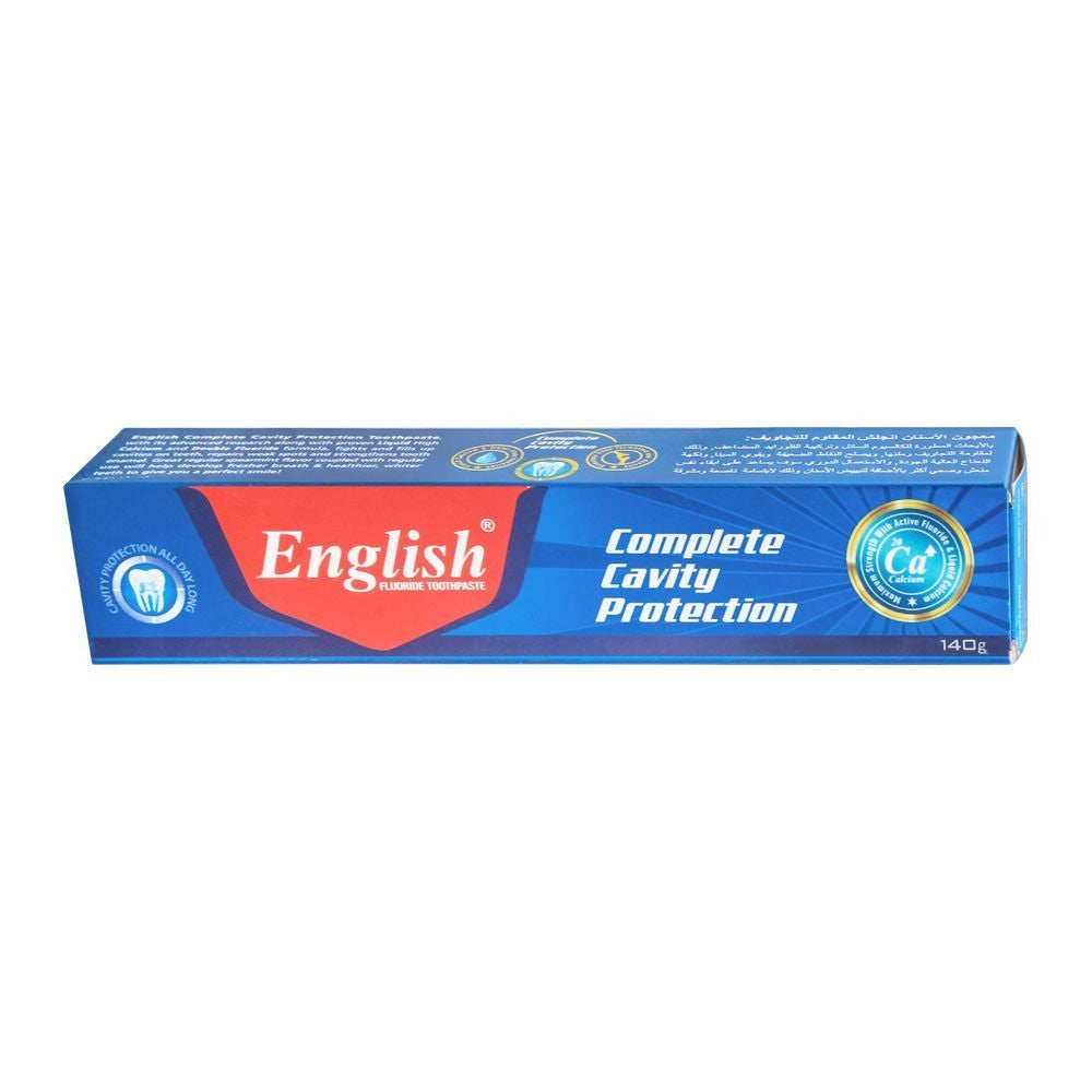 English ToothPaste Complete Cavity Protection 140gm – QnE